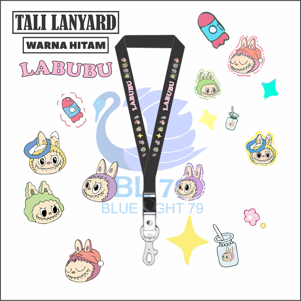 Jual TALI LANYARD LABUBU - TALI GANTUNGAN LABUBU CUTE LUCU BONEKA BAYI ...