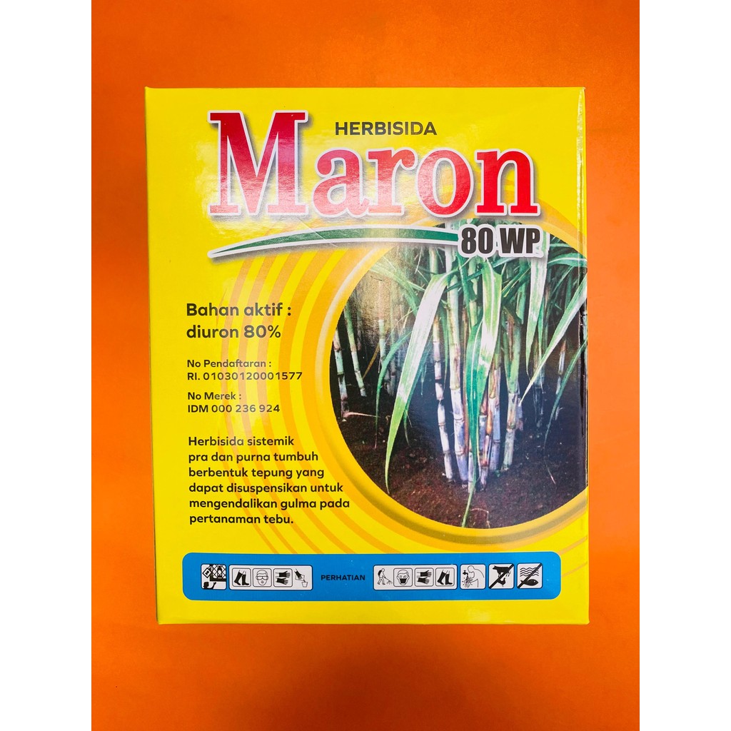 Jual Herbisida pengendali gulma tebu MARON 80WP isi 1kg dari PETROKIMIA ...