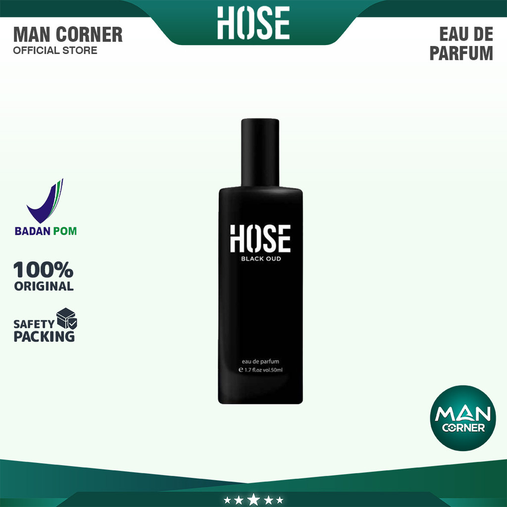 Jual HOSE Eau De Parfum Black Oud 50ml | Man Corner | Shopee Indonesia