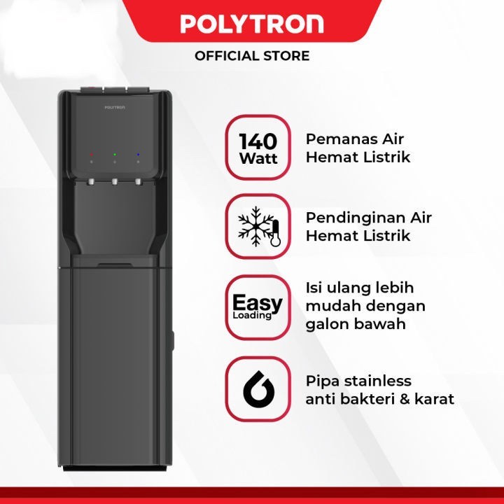 Jual POLYTRON DISPENSER POLYTRON PWC 500 PWC500 HOT & COOL Grab Gojek ...