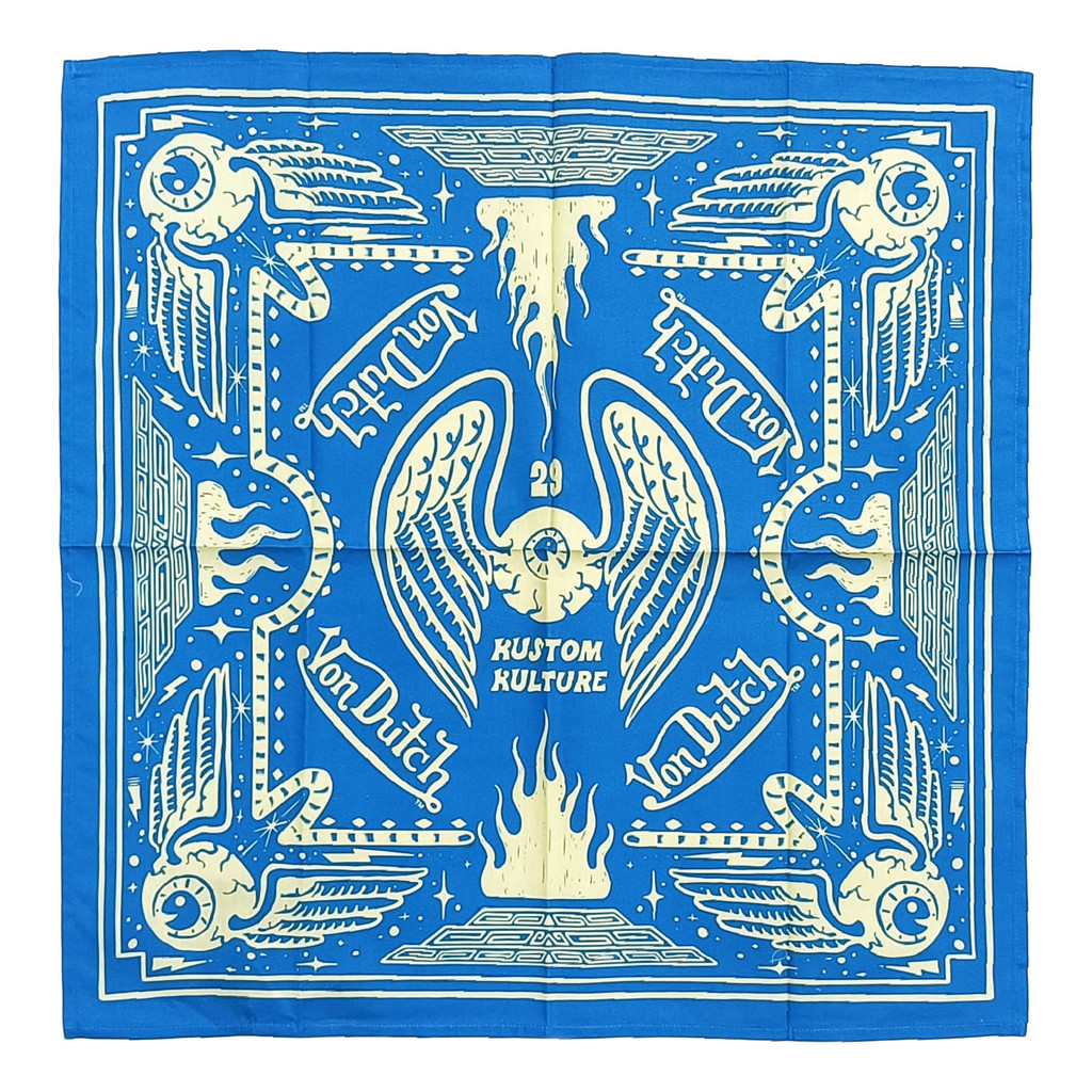 Jual Von Dutch Bandana SF01 Blue | Shopee Indonesia