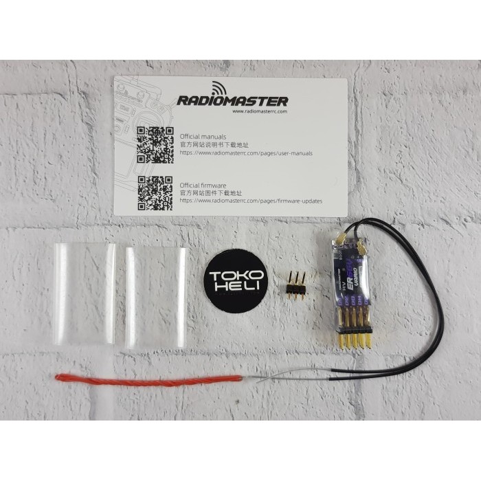 Jual Radiomaster ER6GV 2.4GHz ELRS PWM Receiver 6CH Telemetry Glider ...