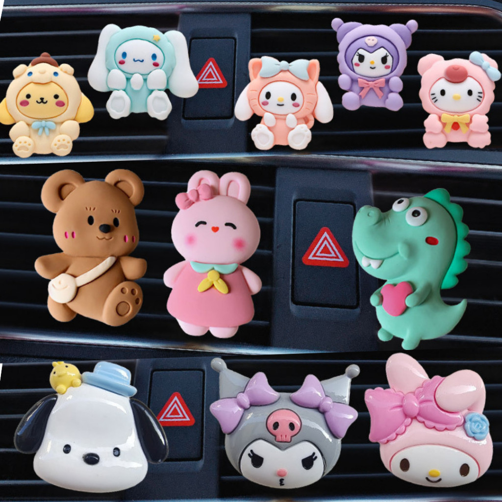 Jual klip parfum ac mobil model cute cartoon vent perfume / clip ...