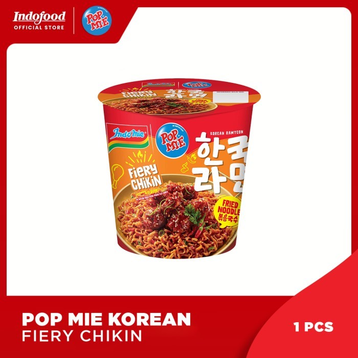 Jual Pop Mie Korean Ramyeon Fiery Chikin 74gr - Ramen Goreng Rasa Ayam Pedas Ala Korea | Shopee ...