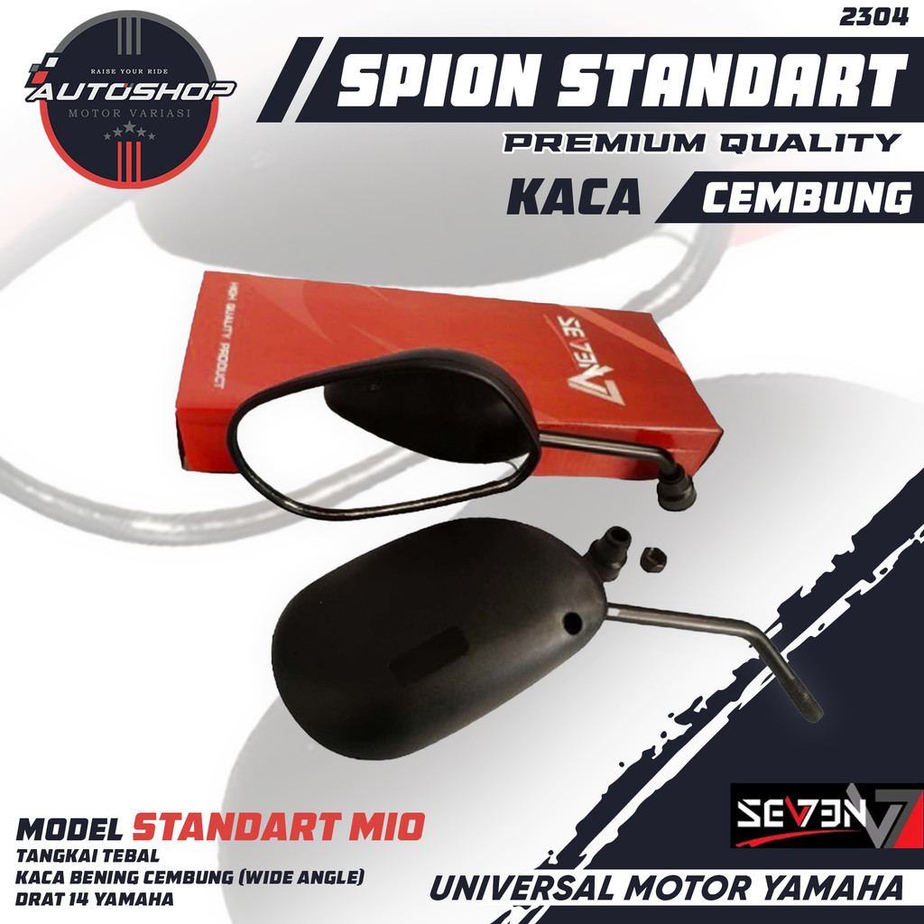 Jual Spion MIO Standart KACA BENING CEMBUNG WIDE ANGLE Pandangan Luas ...