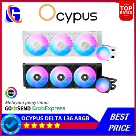 Jual OCYPUS Delta L36 ARGB | 360mm ARGB Liquid CPU Cooler - Putih ...
