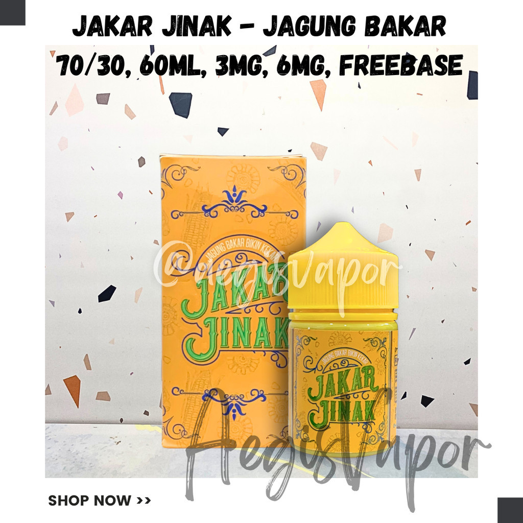 Jual JAKAR JINAK JAGUNG BAKAR 60ML FREEBASE | Shopee Indonesia