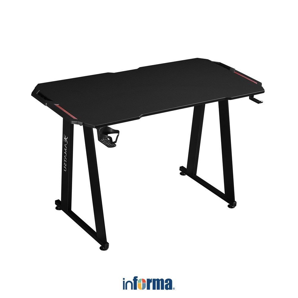 Jual Informa Amatsu Chi Meja Gaming - Hitam Gaming Desk Meja Komputer ...