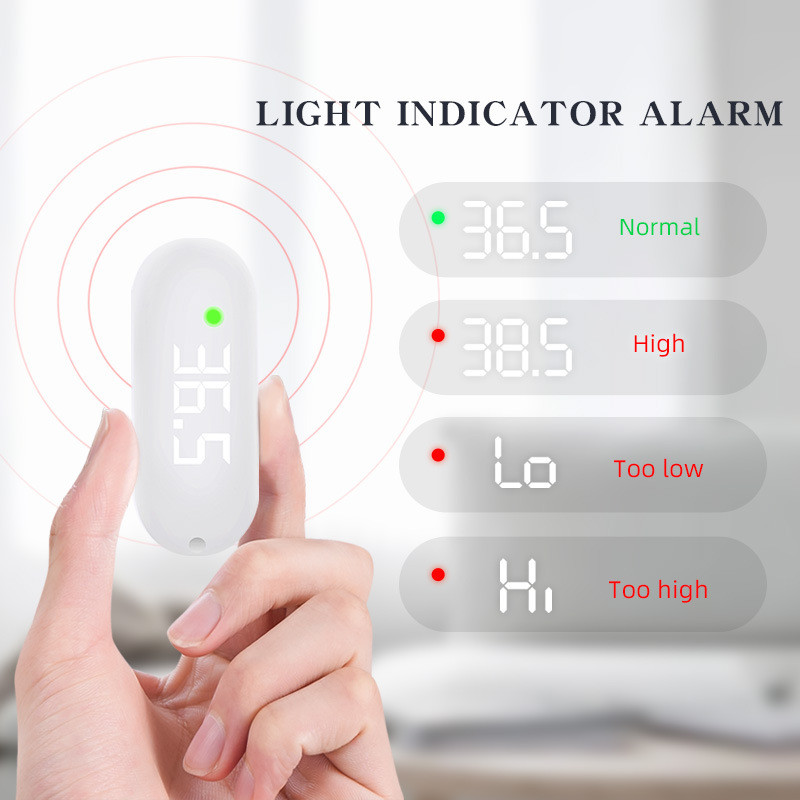 Jual Digital Forehead Thermometer Medical USB Rechargeable Electronic ...