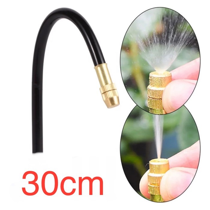 Jual Universal 8mm 8 mm Flexible 30cm Micro Mist Sprayer Slip Lock ...