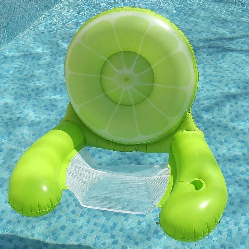 Jual Summer Water Park Swimming Pool Animal Shaped Seating Floating Row ...