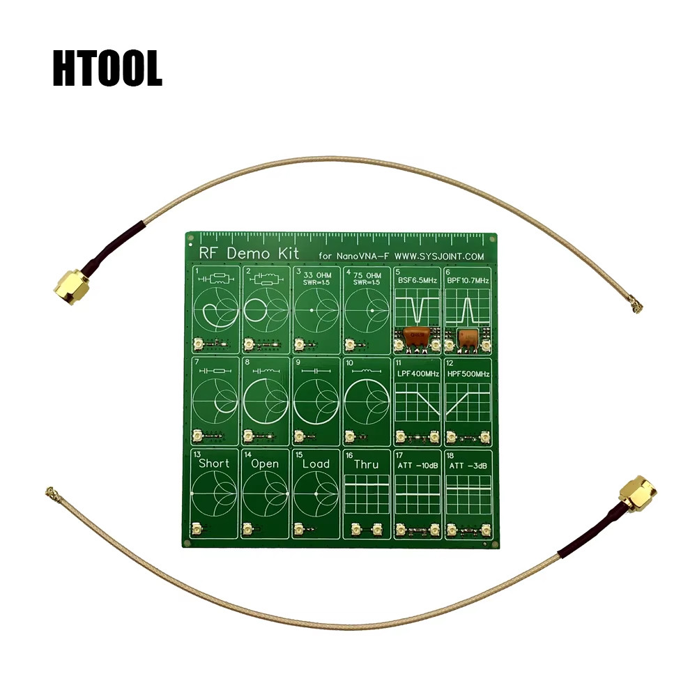 Jual HTOOL RF Demo-Kit RF Test Board For NanoVNA-F Vector Network ...