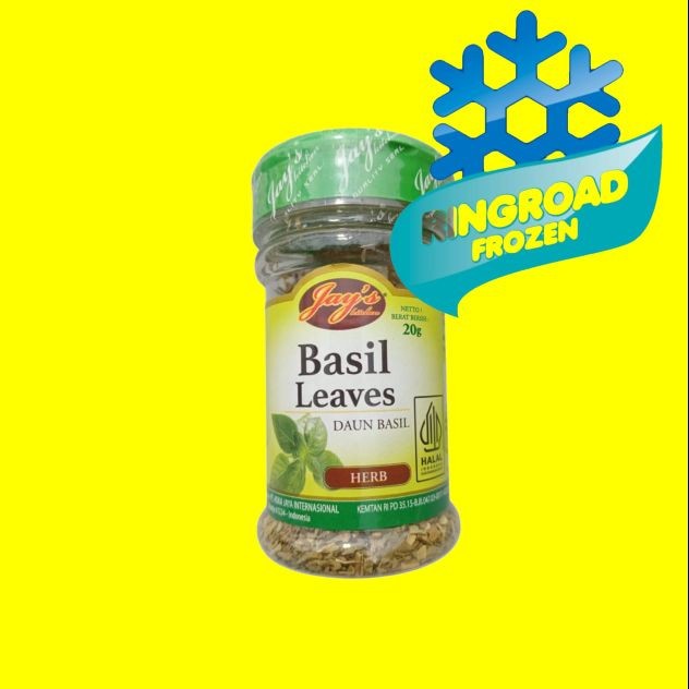 Jual JAY'S BASIL LEAVES 20 GR - DAUN BASIL | Shopee Indonesia