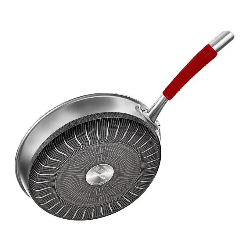 Jual MOEYE Nonstick Frying Pan 316L Medical Antibacterial Stainless ...