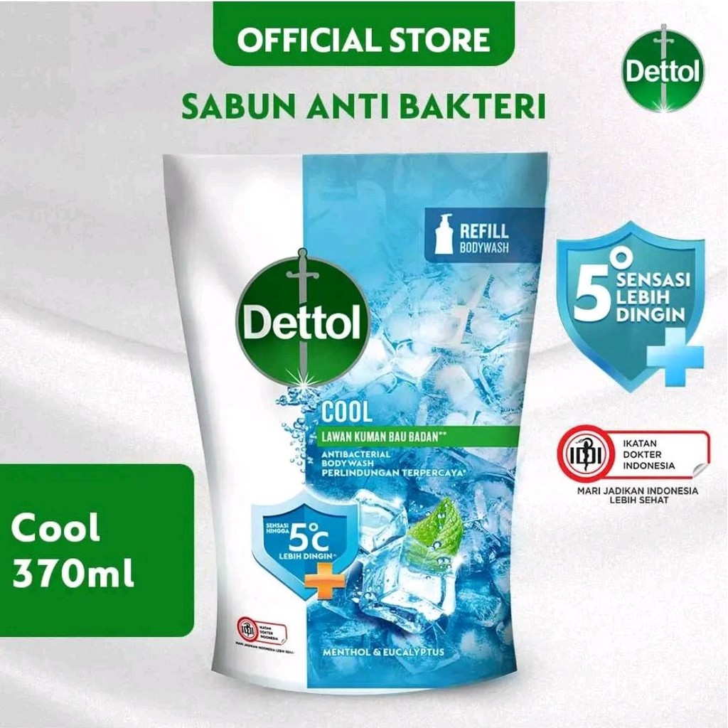 Jual dettol body wash sabun cair 370 g | Shopee Indonesia