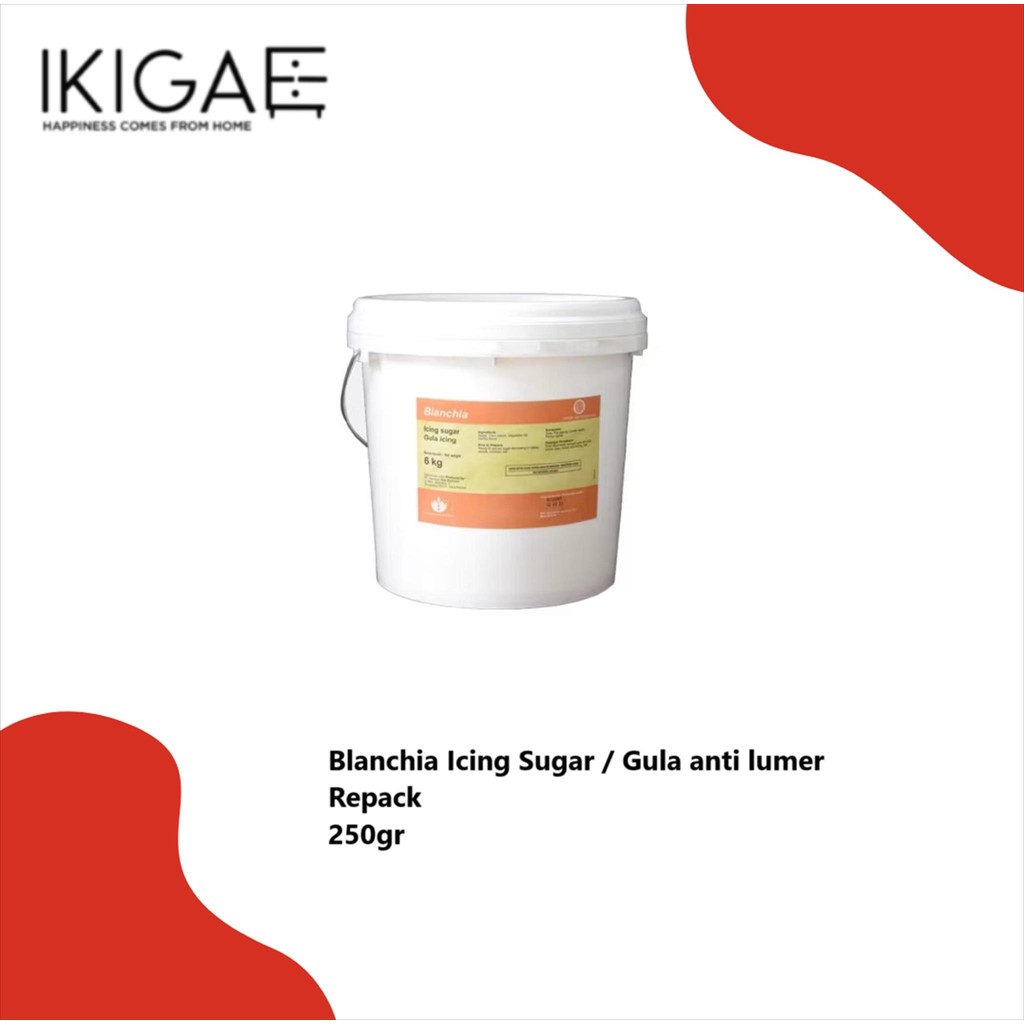 Jual BLANCHIA SUGAR / GULA HALUS / GULA DONAT ANTI LUMER REPACK 250 GR ...