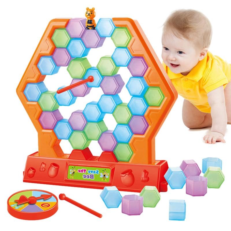 Jual Save The Bees Game Break Bricks Game With Colored Blocks Indoor ...