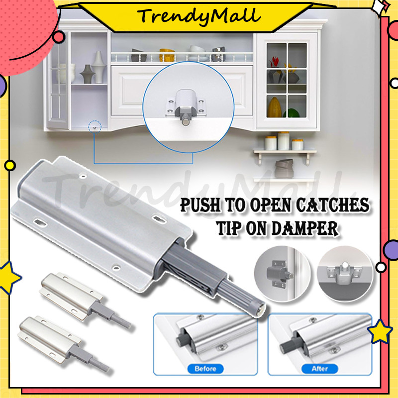Jual Catches Besi / Push To Open Tip On STAINLESS Magnet Catches Pintu ...