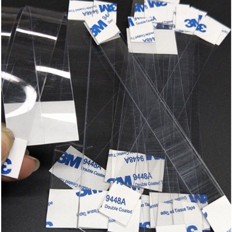 Jual 100pcs Label Harga Mika / Plastik Mika Display Kartu / Price Tag ...