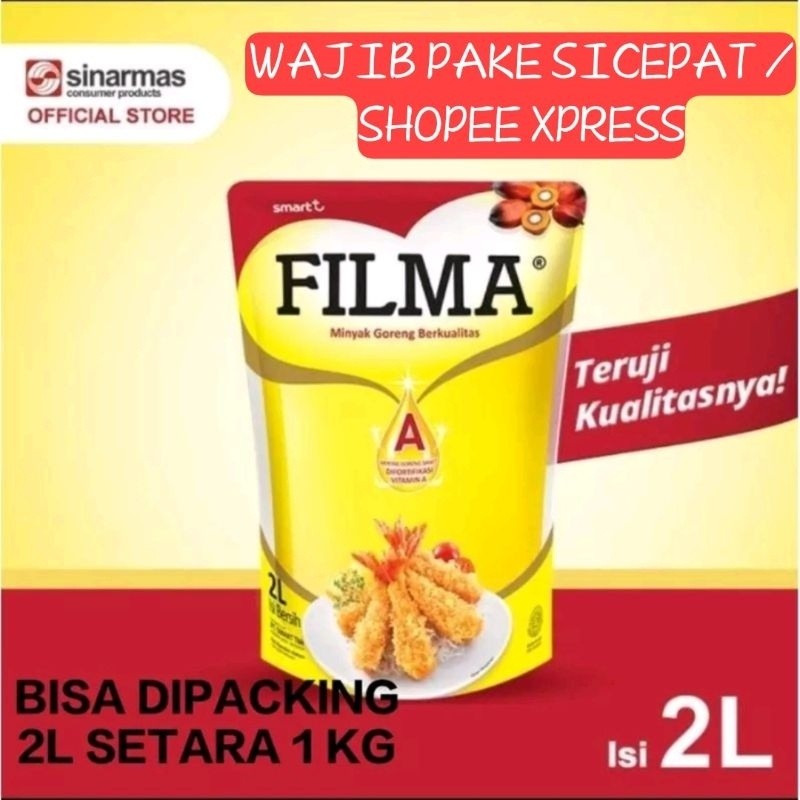 Jual Minyak goreng Filma 2 Liter Pouch Original Premium berkualitas ...