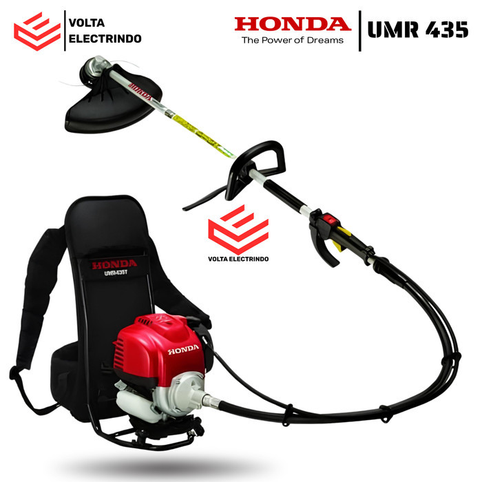 Jual Honda UMR 435 N Mesin Pemotong Rumput Gendong 4 Tak Brush Cutter Bensin 2 Blade ORIGINAL ...