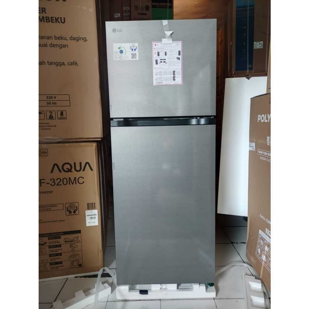 Jual Kulkas 2 Pintu LG GN B212PQNR (235L) Smart Inverter Compressor ...