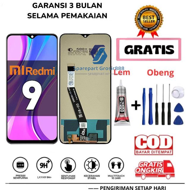 Jual LCD XIAOMI REDMI 9 / REDMI NOTE 9 / REDMI NOTE 9 PRO FULLSET ORIGINAL | Shopee Indonesia