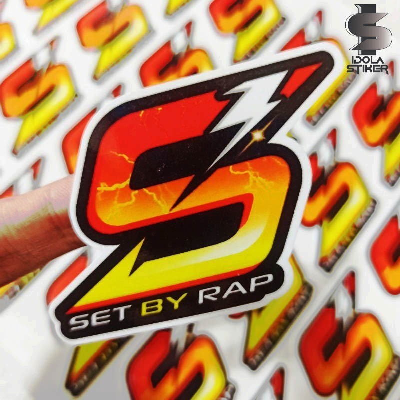 Jual Stiker Sticker SET BY RAP Princutt Sticker Set By Rap stiker logo ...