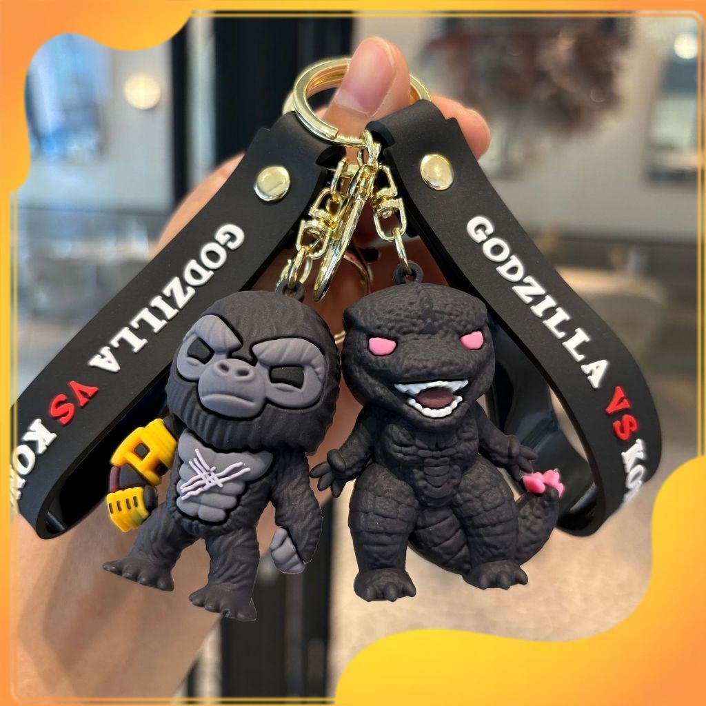 Jual Gantungan Kunci Godzilla X Kong Keychain Kingkong Vs Godzilla ...