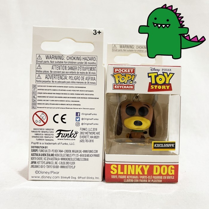Jual POCKET POP KEYCHAIN TOY STORY SLINKY DOG FUNKO KEYCHAIN | Shopee ...