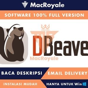 Jual [Full Version] DBeaver Enterprise Win Lifetime - manajemen database universal untuk ...