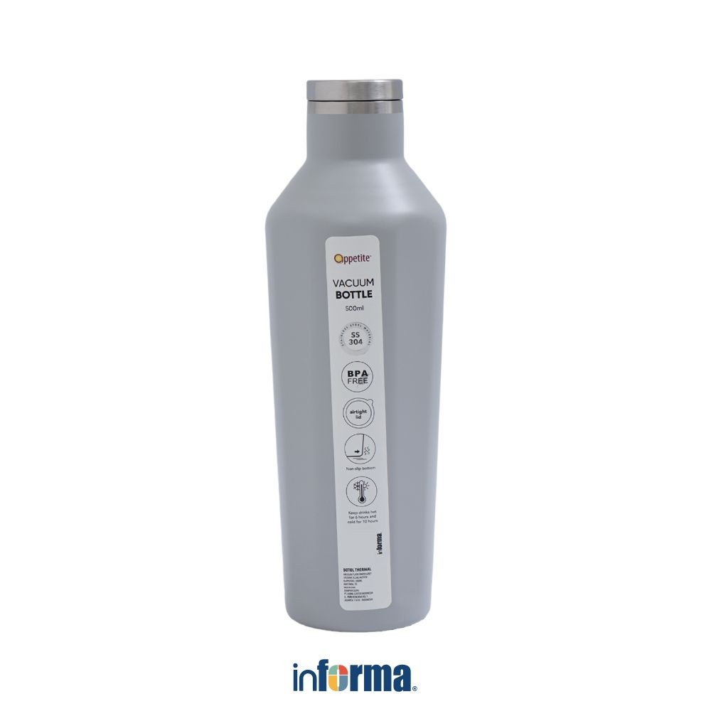 Jual Informa Appetite 500 ml Darya Botol Vacuum Flask - Abu-Abu Tumbler ...