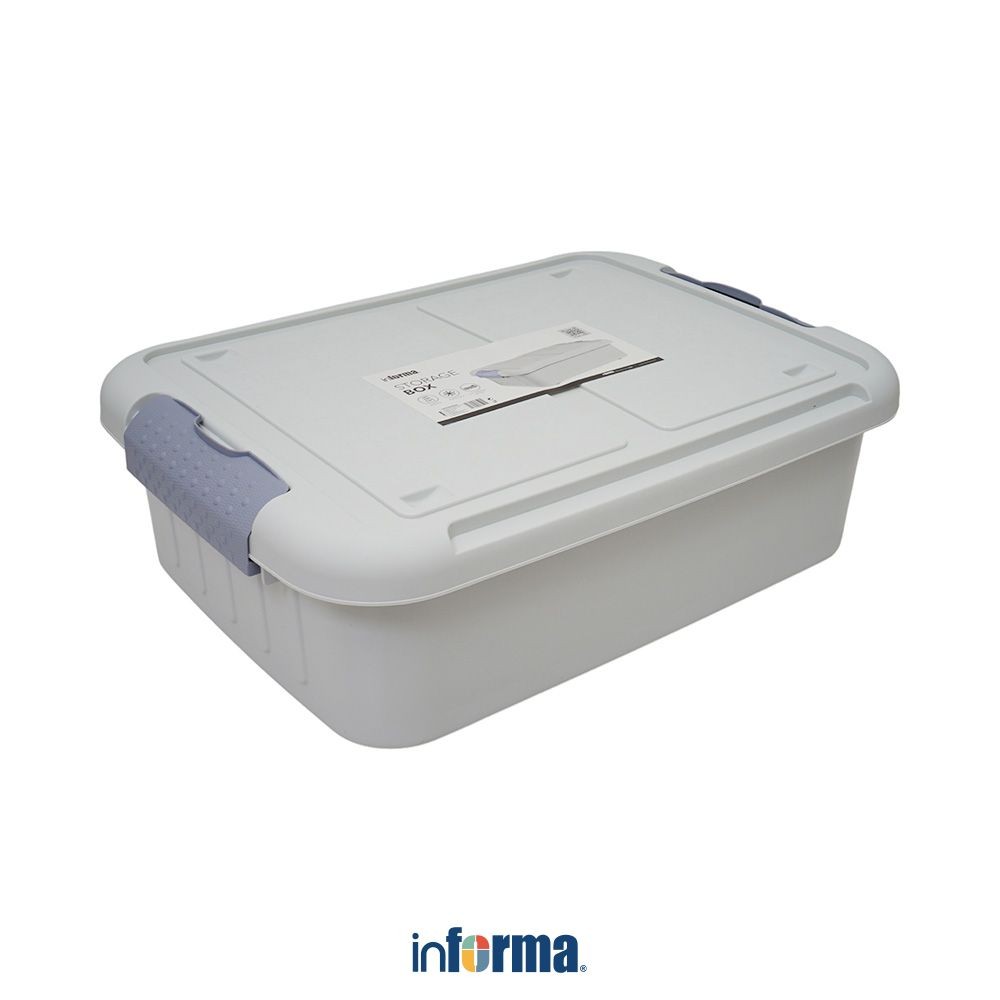 Jual Informa 52.7X38.2X17.5 cm Elio Kotak Penyimpanan Underbed Kotak ...