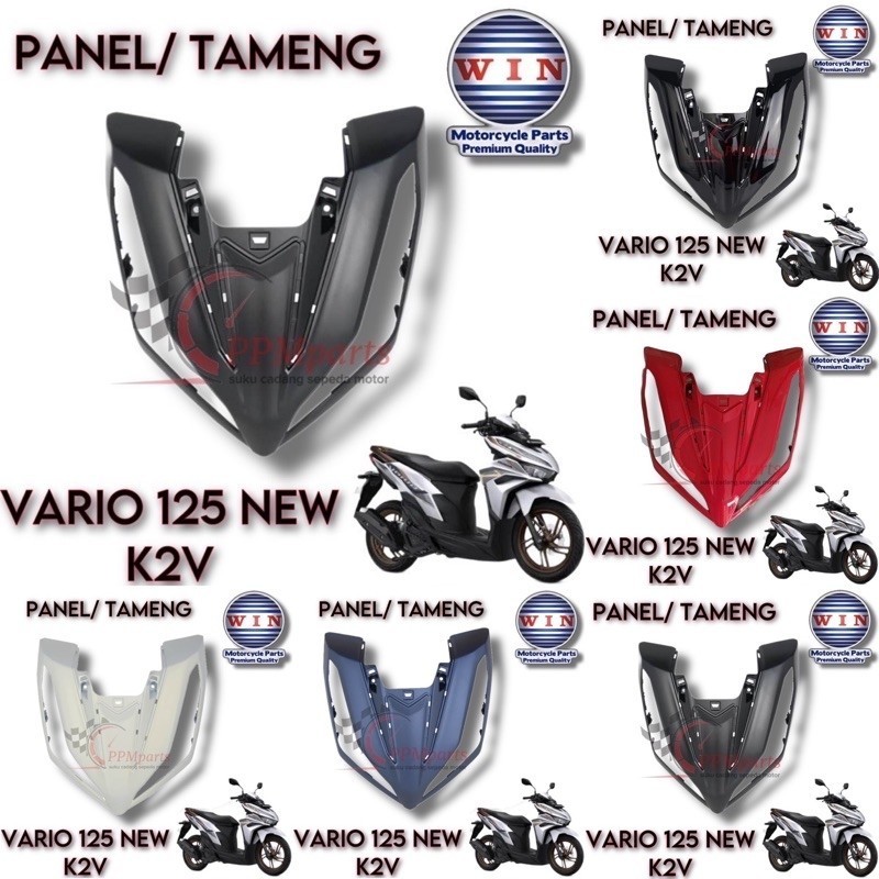 Jual k2v cover front panel tameng depan vario 125 new K2V GEN2 2022 ...