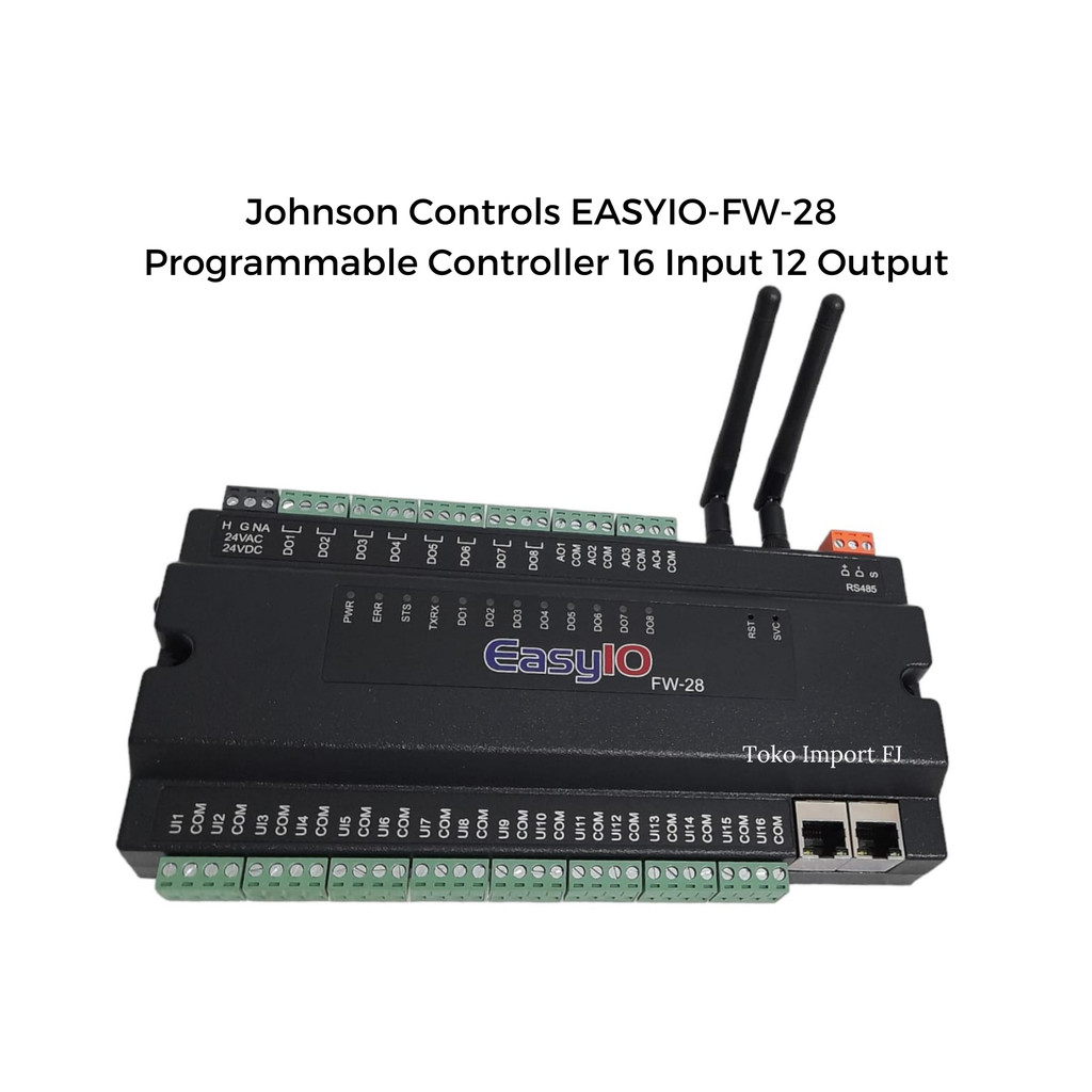 Jual Johnson Controls EASYIO-FW-28 Programmable Controller EasyIO FW 28 ...