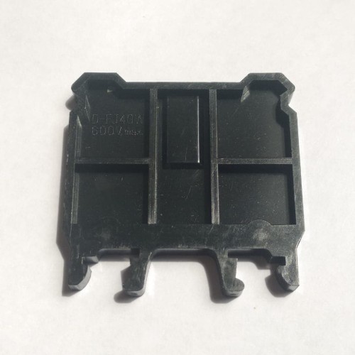 Jual MS88 Terminal Block Blox End Plate 40A D-FJ40W Black f/FJ-40W ...