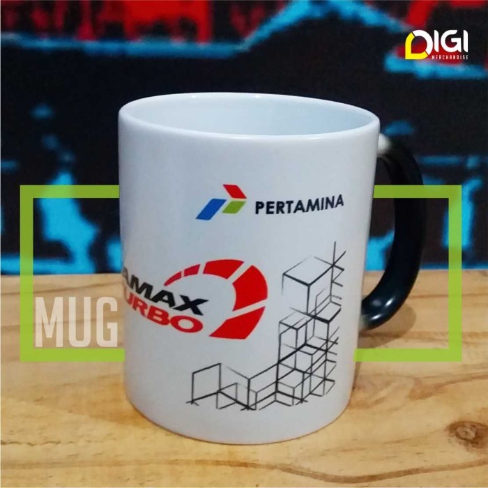 Jual Mug Unik Bisa berubah warna seperti bunglon Desain bisa Custom ...
