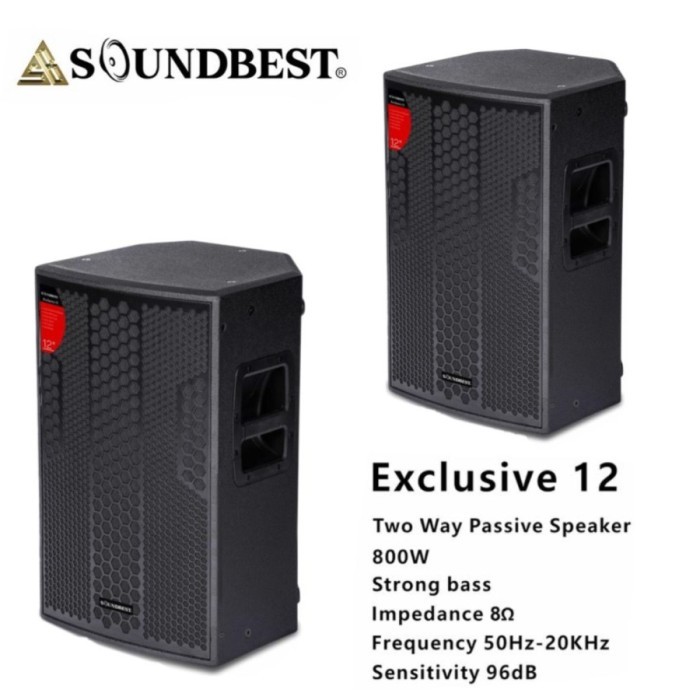 Jual SPEAKER PASIF 12 INCH SOUNDBEST EXCLUSIVE 12 HARGA 2 UNIT 800 WATT ...