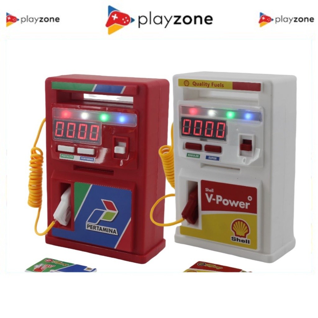 Jual MINI POM BENSIN / SPBU PERTAMINA / SHELL | Shopee Indonesia