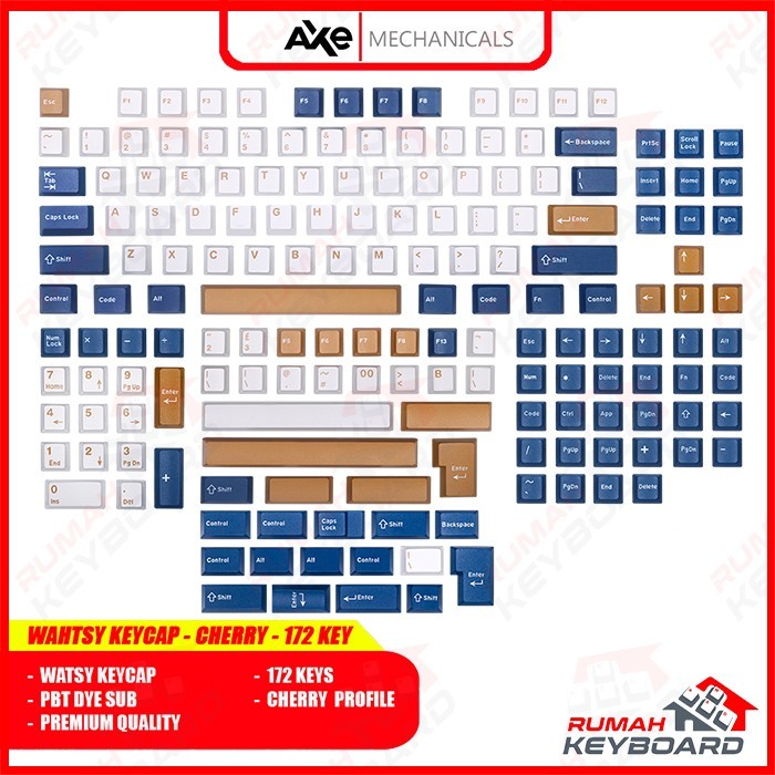 Jual AXE MECHANICALS - Wahtsy - Cherry Profile - ABS Double Shot ...