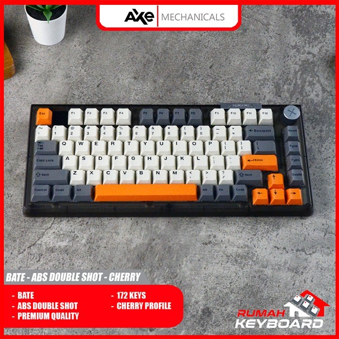 Jual AXE MECHANICALS - BATE - Cherry - ABS Double Shot - Mechanical ...