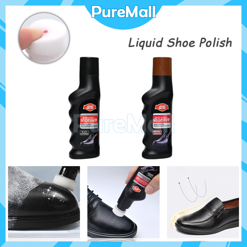 Jual Liquid Shoe Polish 65ml / Pengkilat Sepatu / Semir Rashing ...