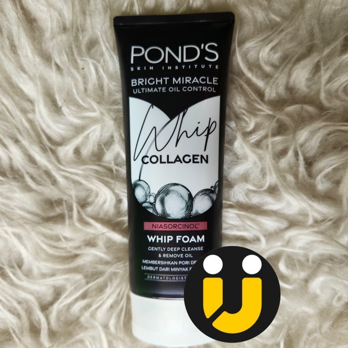 Jual Ponds Whip Collagen Niasorcinol Facial Foam 100 gram Bright ...