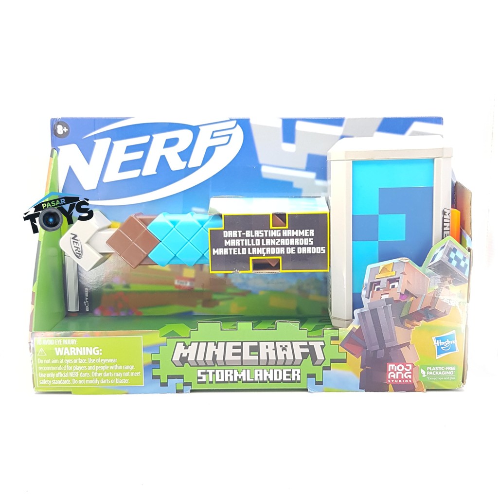 Jual Nerf Minecraft Stormlander Original Hasbro | Shopee Indonesia