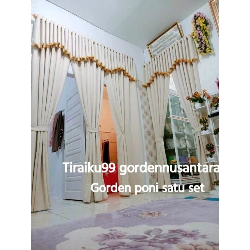 Jual 1 SET GORDEN PONI M RENDA GORDEN JENDELA DAN PINTU GORDEN ATAS ...