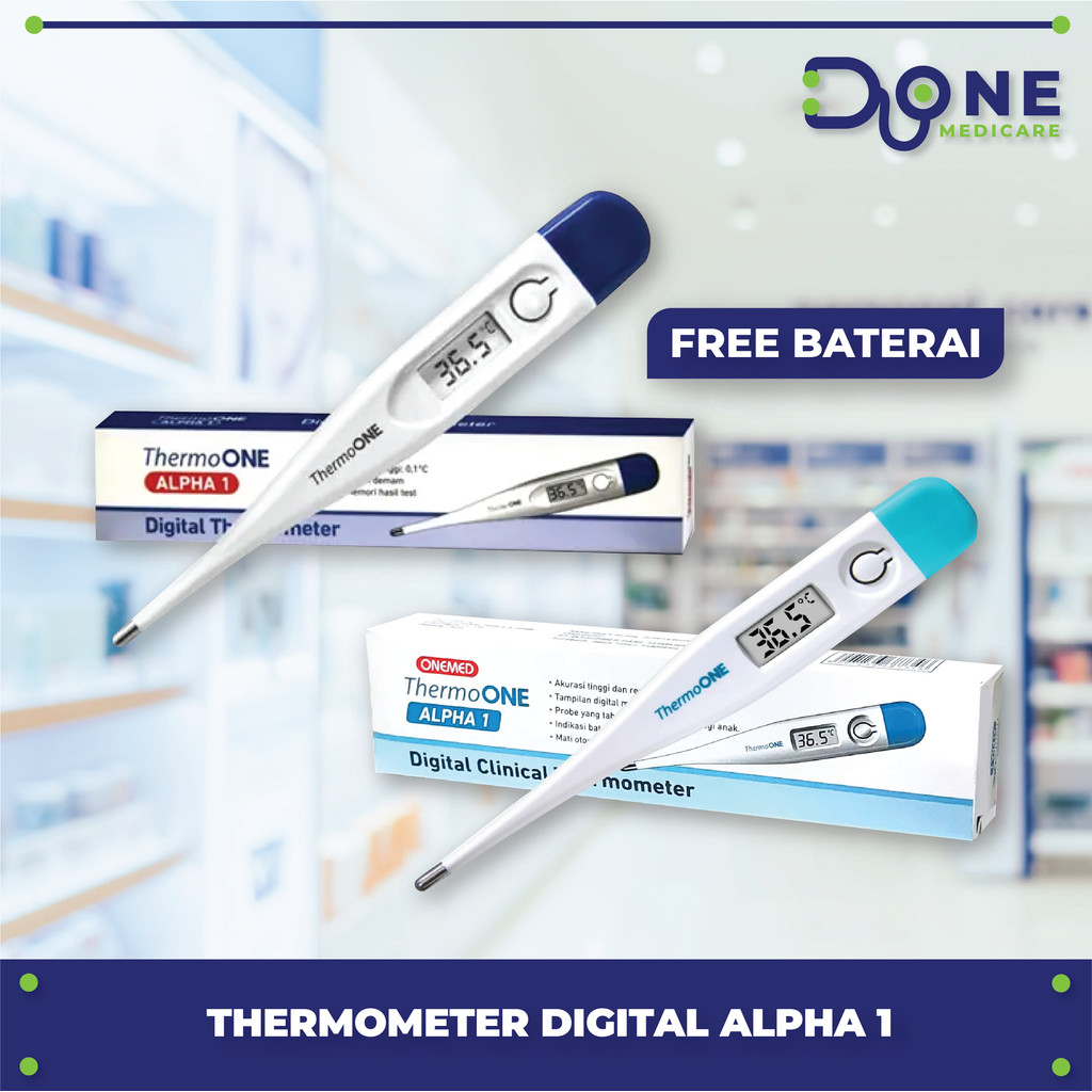 Jual Termometer Digital Onemed Alpha1 / Thermometer Digital Alpha 1 ...