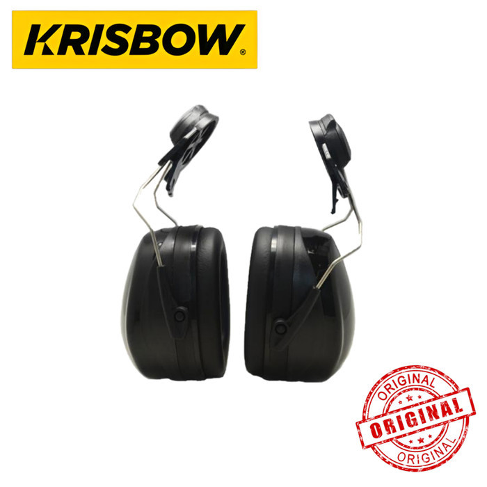 Jual Head Band Helmet Cap Mounted 30DB KRISBOW SRHP202 Black Hearing ...