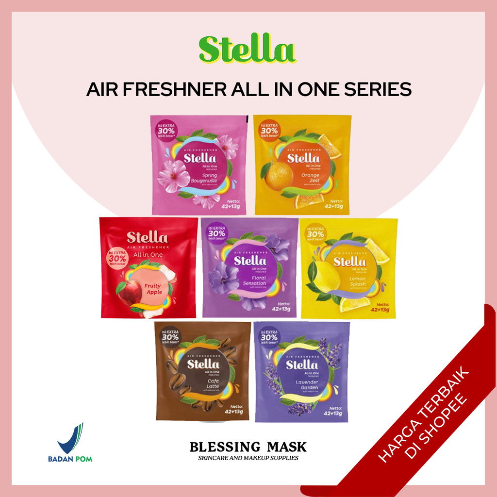 Jual Stella Air Freshener All In One | PARFUME Ruangan | Toilet | Mobil ...