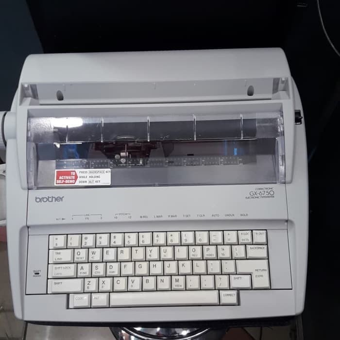 Jual Mesin Tik Elektrik Brother GX-6750 Mesin Ketik Brother GX-6750 ...