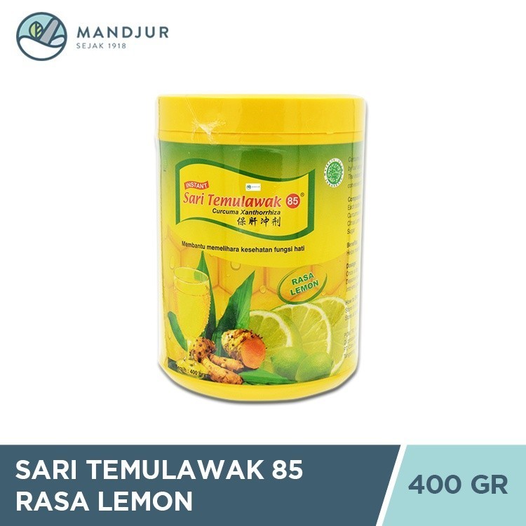 Jual Sari Temulawak 85 Instan Plus Madu Lemon Toples 400 gr | Shopee Indonesia